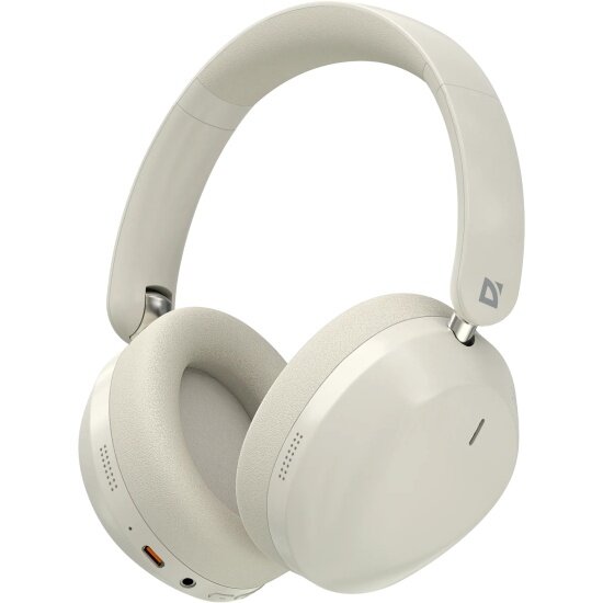 Беспроводная гарнитура Defender FreeMotion B1040 (Свобода) бежевый, ANC, Bluetooth