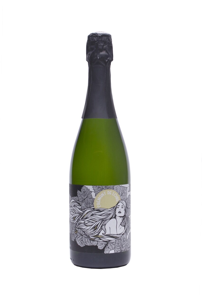 Игристое Вино Креман Юто Буланже, белое, брют, 0.75л