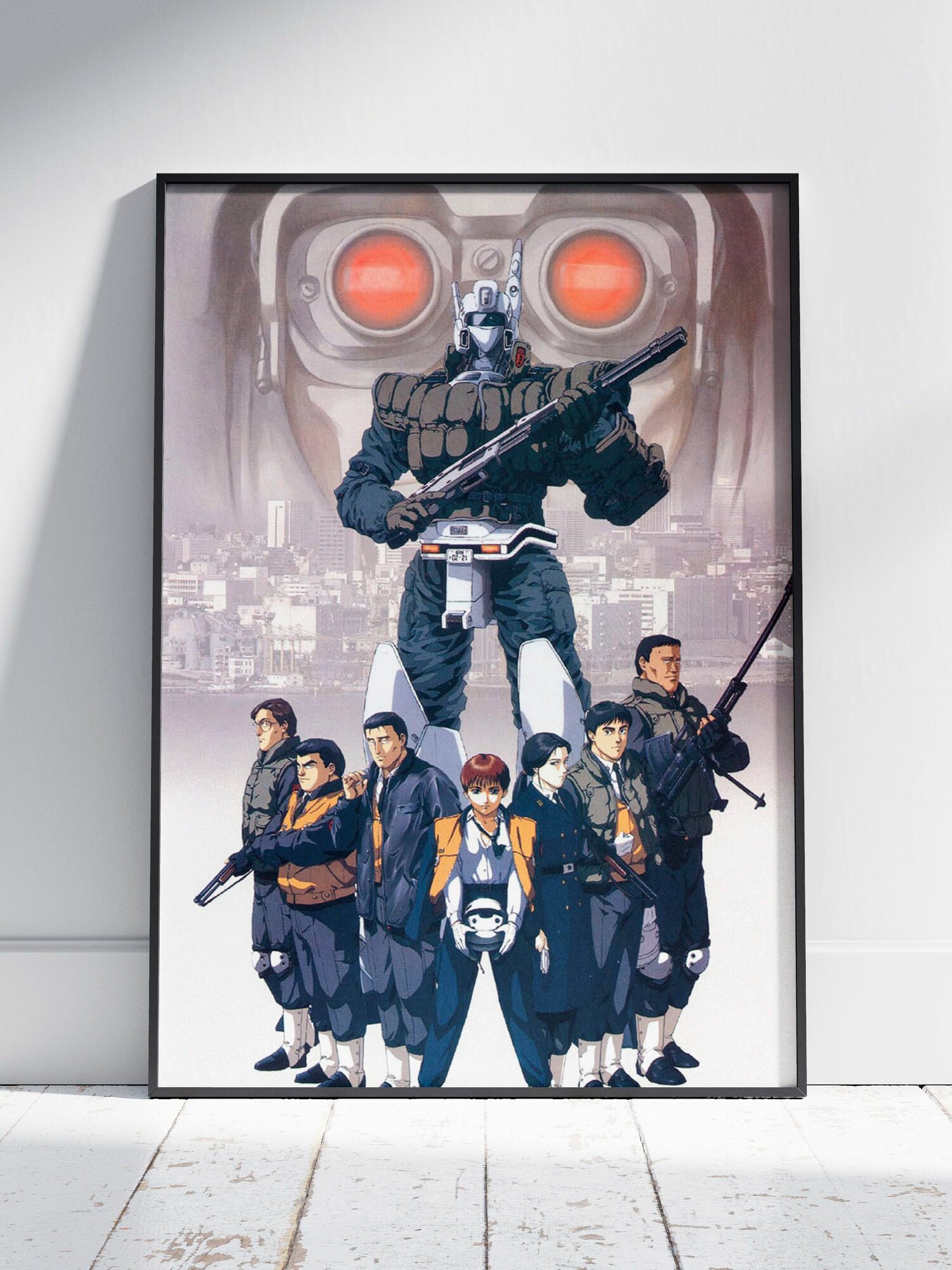 Плакат на стену для интерьера Полиция будущего (Kidou Keisatsu Patlabor 13) - Постер по музыке и артисту формата A4 (21x30 см)