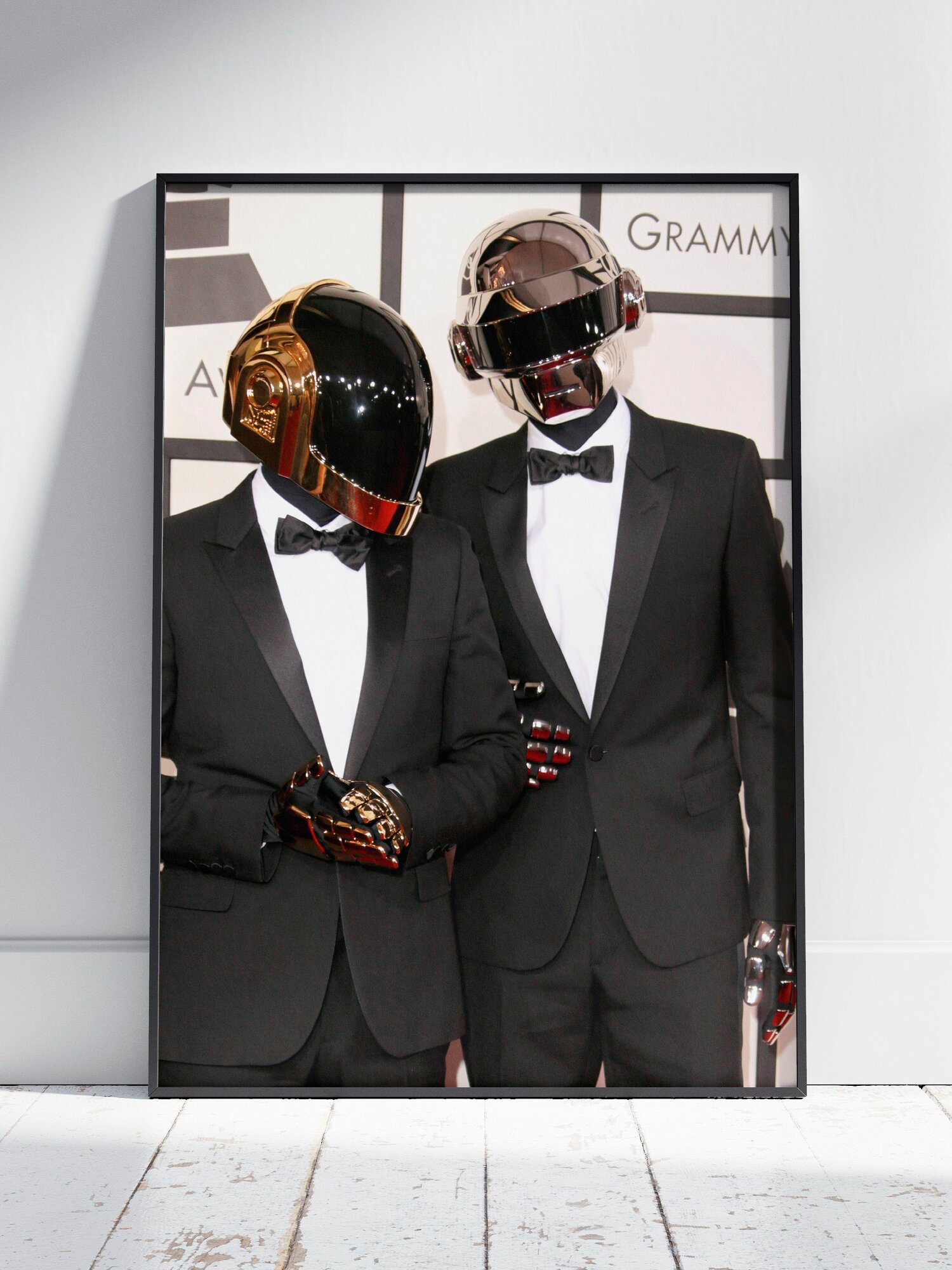 Плакат на стену для интерьера Дафт Панк (Daft Punk 48) - Постер по музыке и артисту формата A4 (21x30 см)
