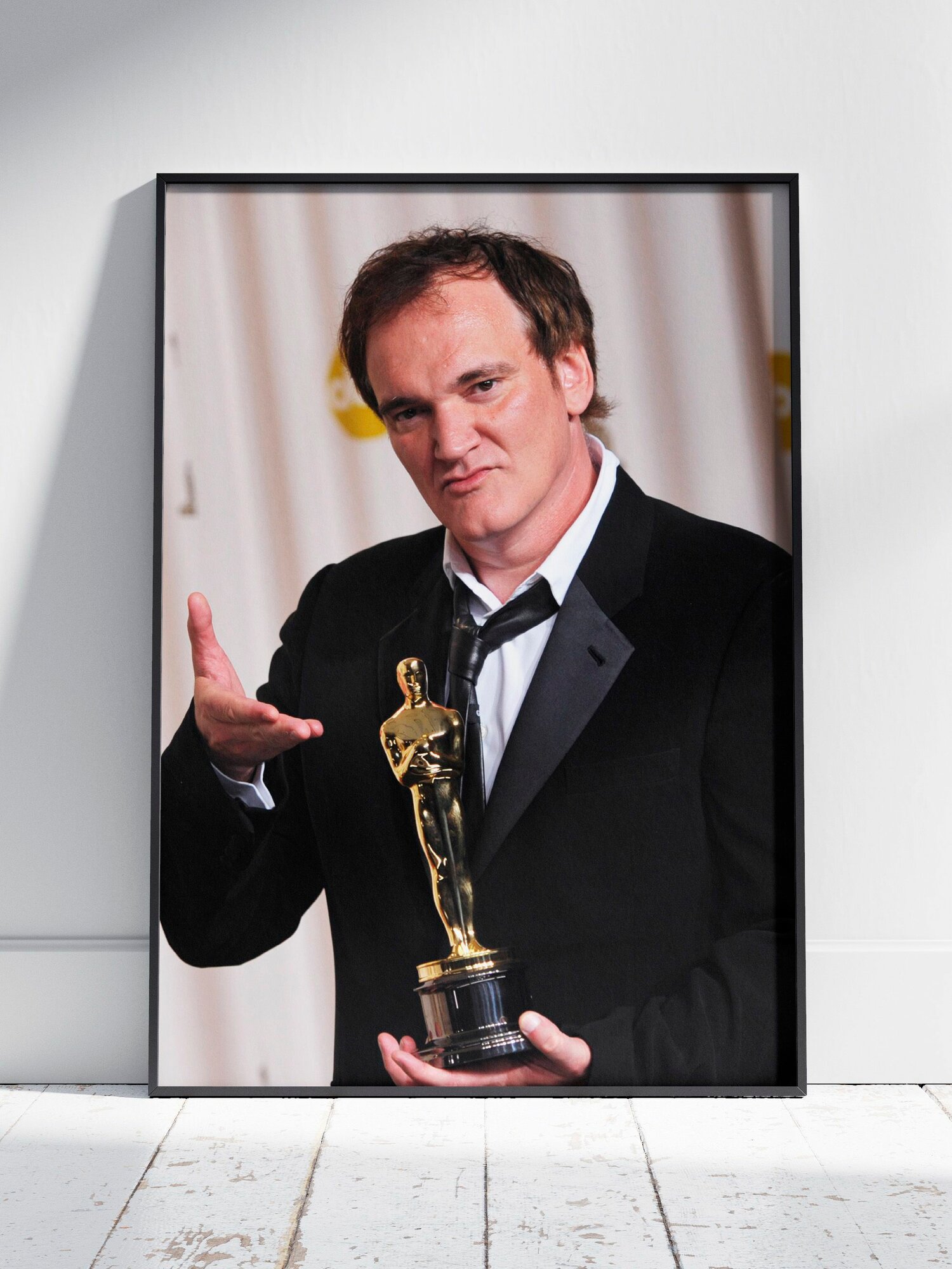 Плакат на стену для интерьера Квентин Тарантино (Quentin Tarantino 19) - Постер по актеру и режиссеру кино, фильма формата A4 (21x30 см)