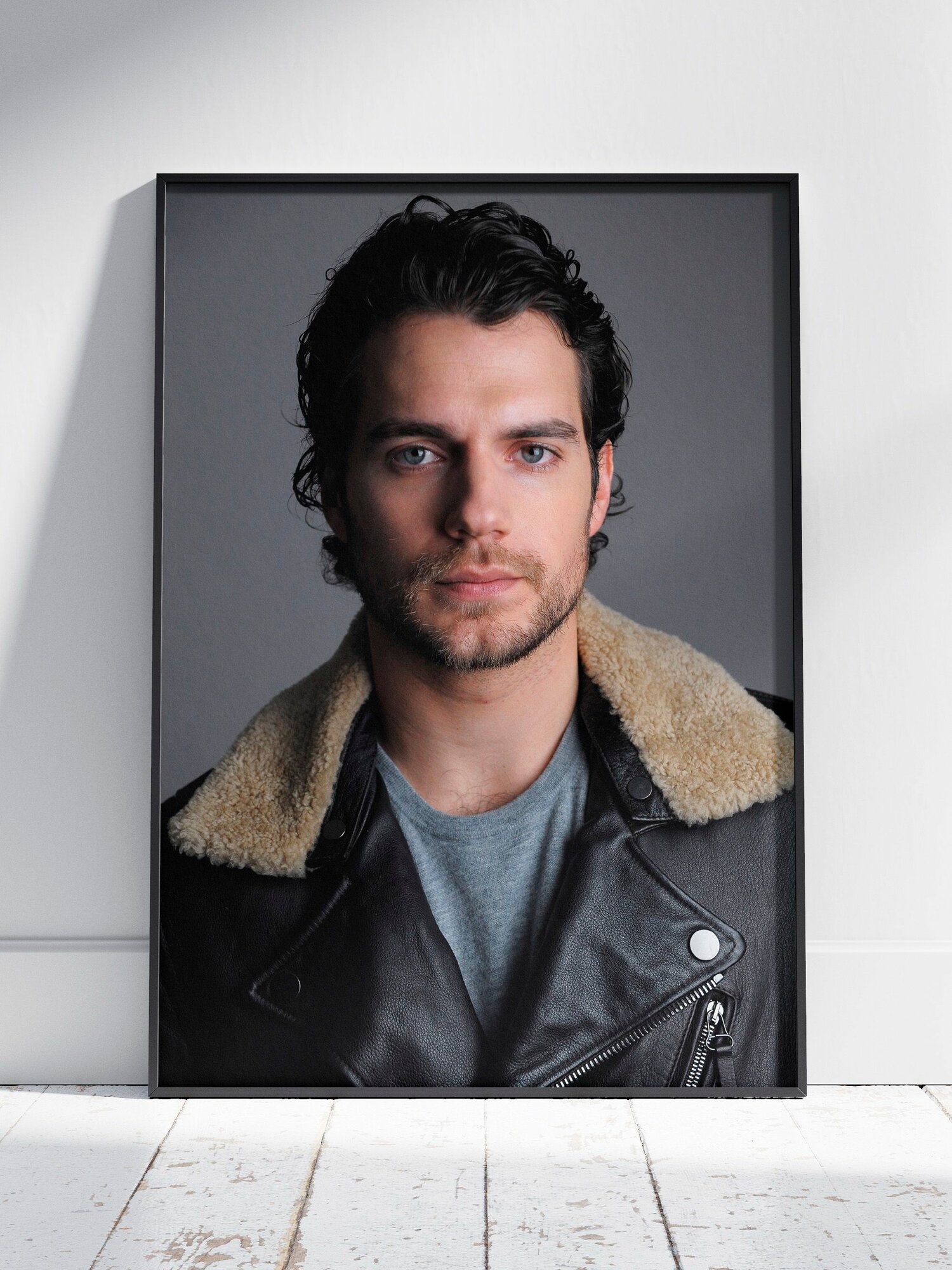 Плакат на стену для интерьера Генри Кавилл (Henry Cavill 1) - Постер по актеру фильма, кино, сериала формата A4 (21x30 см)