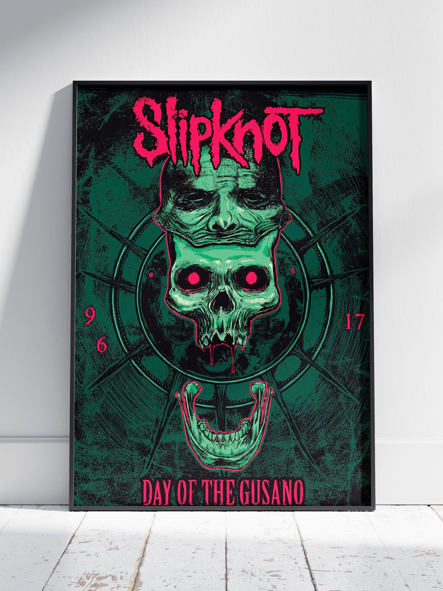 Плакат на стену для интерьера Слипкнот (Slipknot 11) - Постер по музыке и артисту формата A4 (21x30 см)