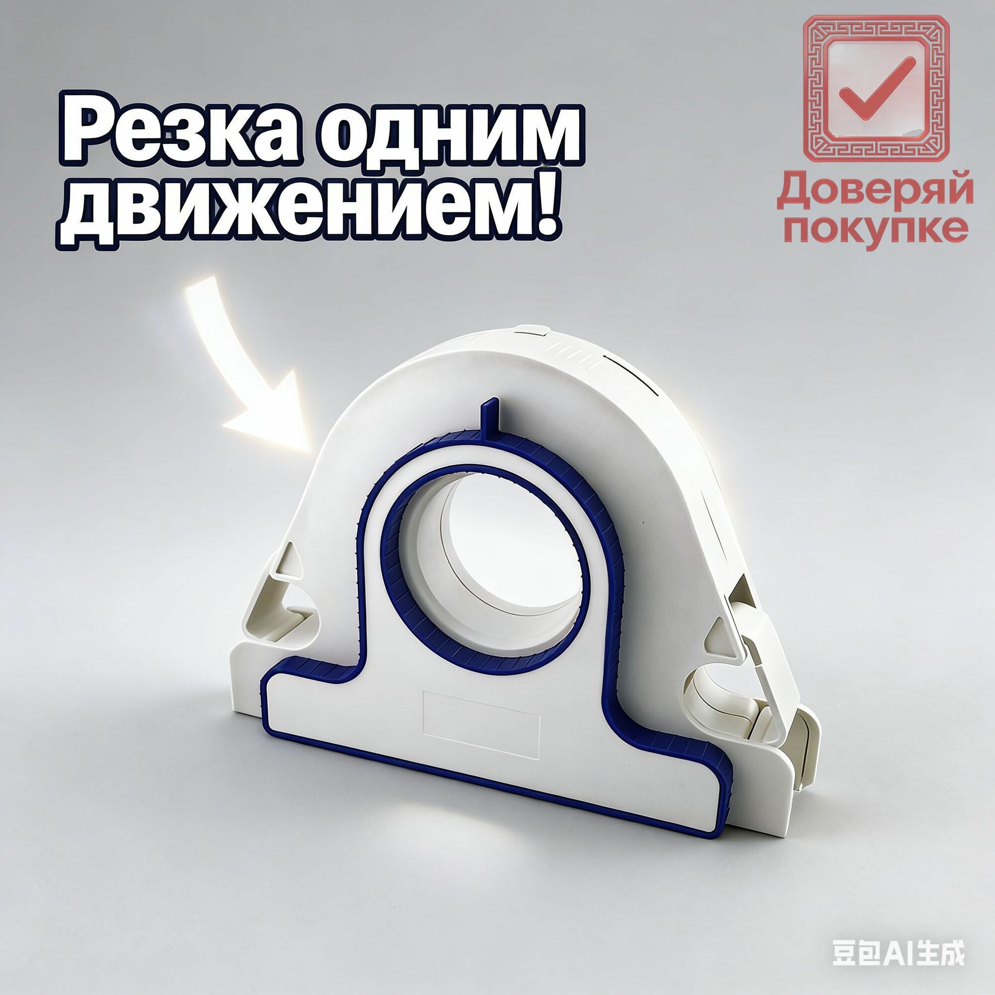Диспенсер для малярного скотча Красивые швы, маскирующая краска
