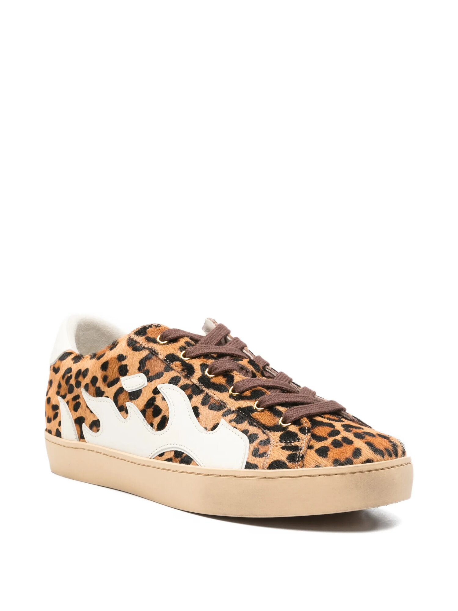 Кроссовки Garmin Leopard-pattern sneakers, размер 40, коричневый — фото 1