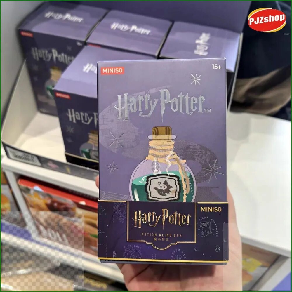 Фигурка Harry Potter Potion Blind Box, коллекционная, из смолы, в виде бутылочки с магическим зельем, 1 шт.