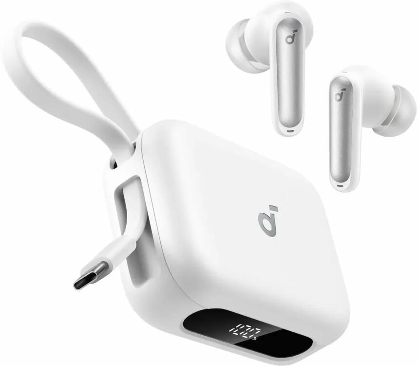 Наушники ANKER Soundcore P41i, Bluetooth, внутриканальные, белый