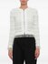 Куртка GIVENCHY Ruffled sheer-panel jacket, размер 38, white