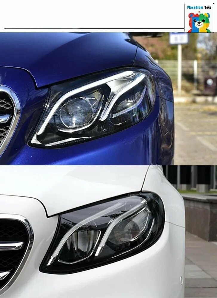 Стекло фары, арт. Mercedes-Benz E W213 2016-2019, 2 шт.