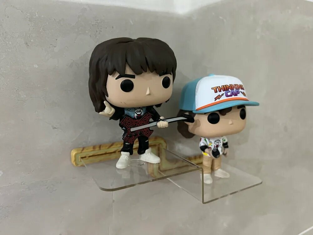 Подставка для игрушек и кукол Funko Pop. Настенный держатель игрушек Фанко Поп 5 шт.