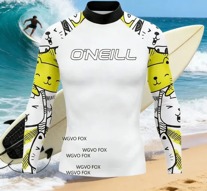 Rash Guard O'Neill P2CLF-0103, желтый, XL