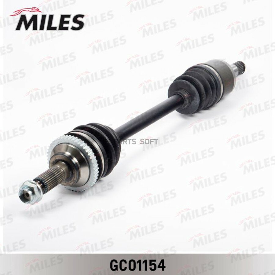 MILES GC01154 Приводной вал в сборе KIA SPECTRA лев. AT ()