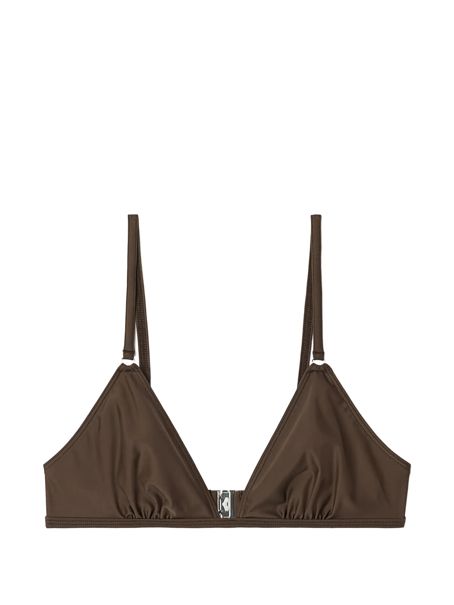 Купальник Gathered-back bikini top