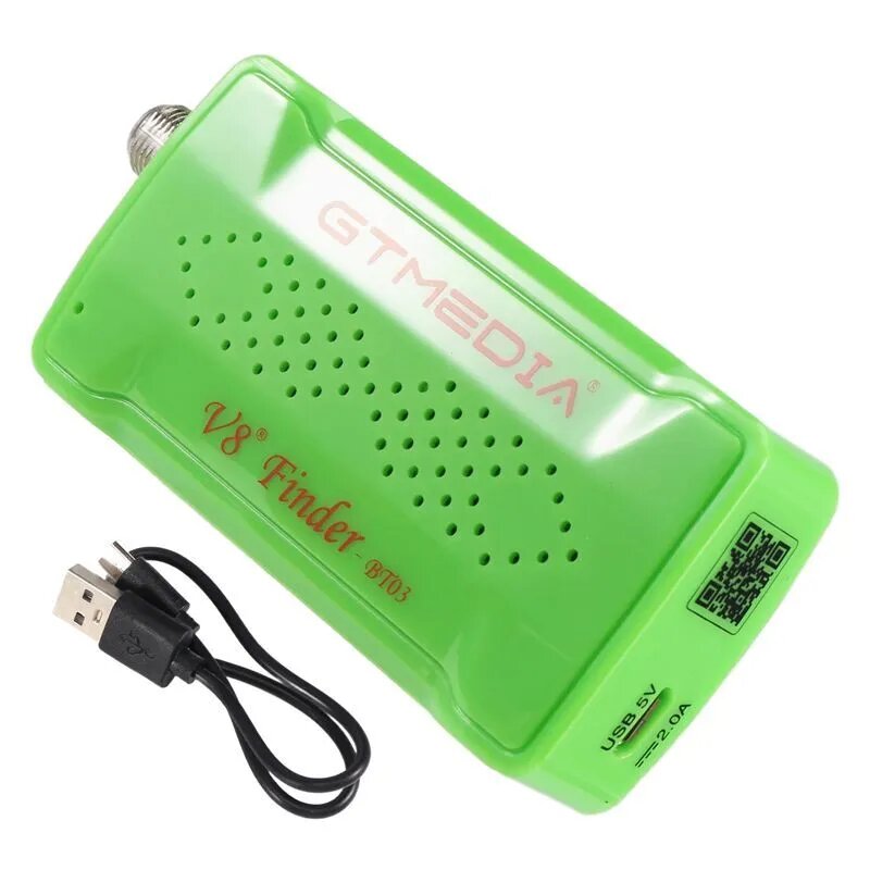 Mini Bluetooth DVB-S2 V8 BT03 Satfinder поддерживает систему Android Ios и совместим с HD 1080P