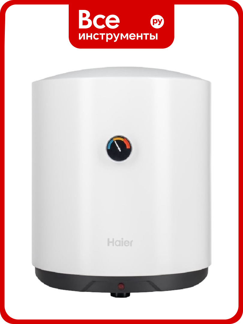 Водонагреватель Haier ES30V-C1 электрический накопительный, стальной бак со стеклоэмалевым покрытием, настенный монтаж