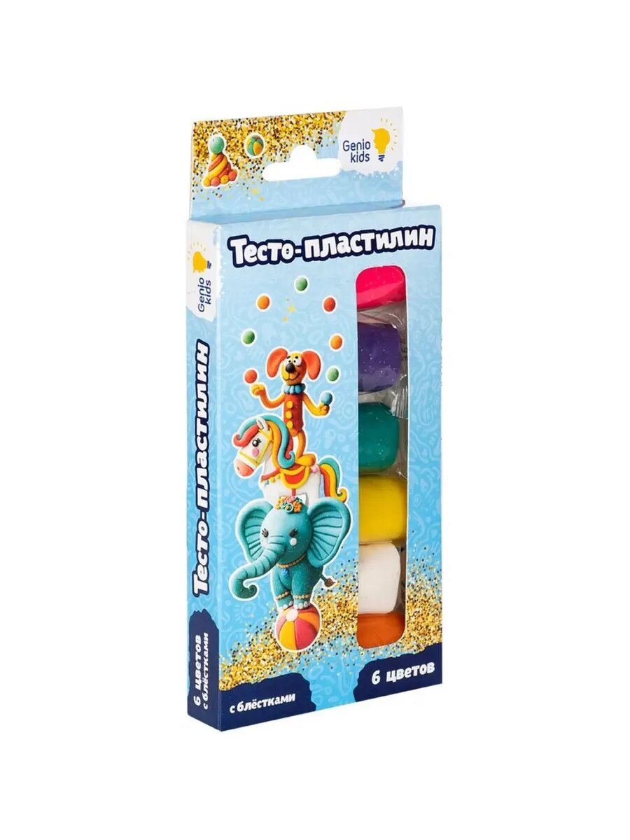Творческий набор для лепки с блестками