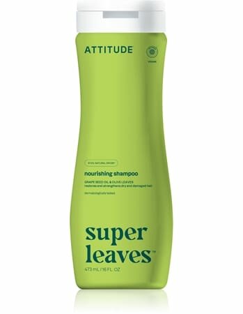 Шампунь для волос Attitude Super Leaves Nourishing & Strengthening, 473 мл