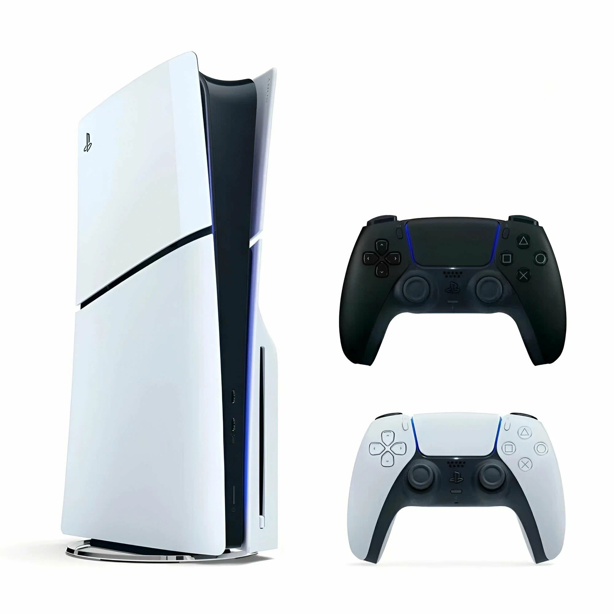 Игровая приставка Sony PlayStation 5 PS5 Slim c дисководом, второй джойстик в комплекте, вилка Type A