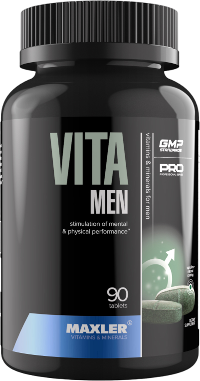 MAXLER Витаминно-минеральный комплекс для мужчин в таблетках VitaMen 30ml