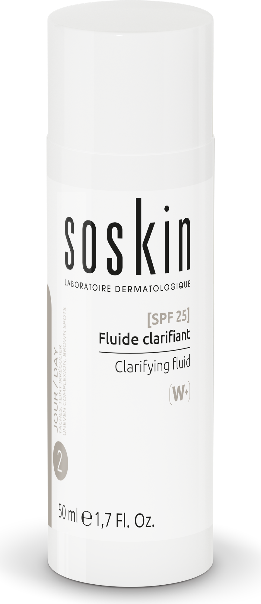 SOSKIN Корректор-флюид для ровного цвета и сияния кожи SPF25 Clarifying Fluid SPF25 100ml