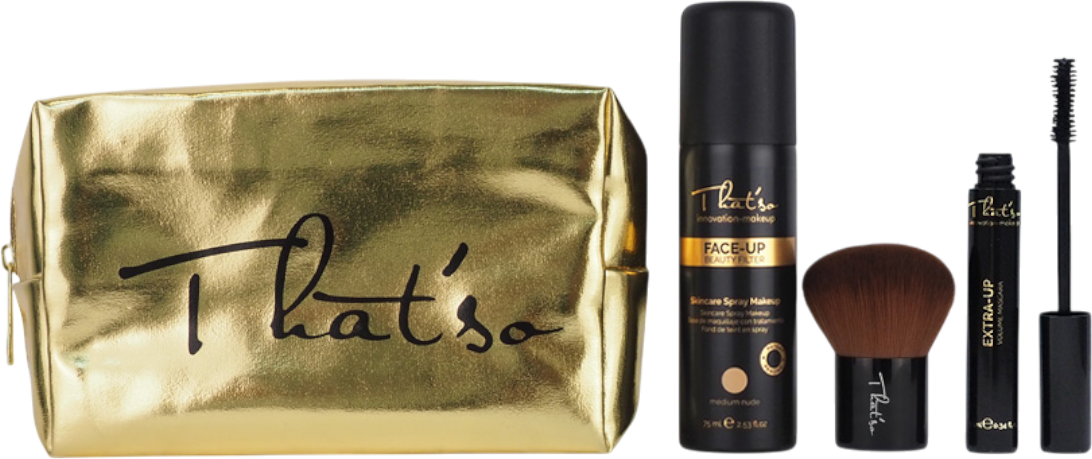 That’so Набор для макияжа "Средний нюд и взгляд" Make Up Kit That'so Medium Nude Mascara 251ml