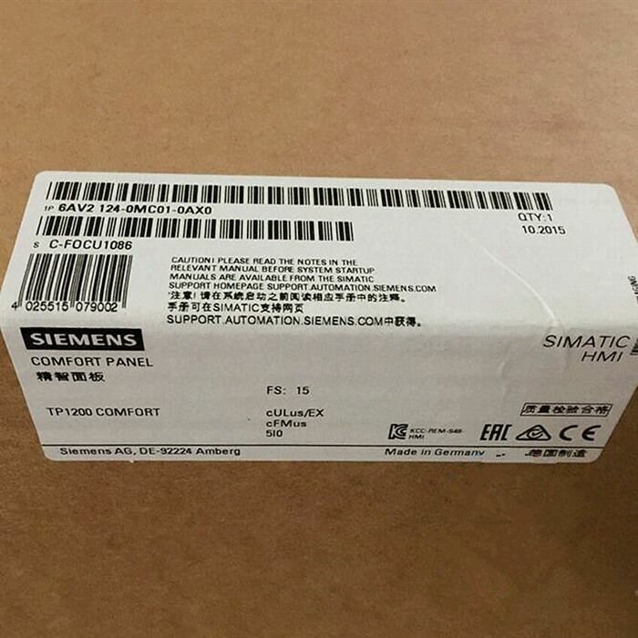 Модуль Siemens HMI 6AV2124-1MC01-0AX0 6AV21241MC010AX0