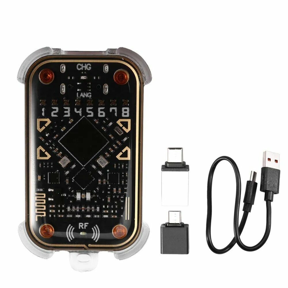 Эмулятор считывателя RFID-чипов Chameleon V3.0, NFC-дубликатор, ID IC, копировальное устройство для карт и меток, 125 кГц 13,56 МГц.
