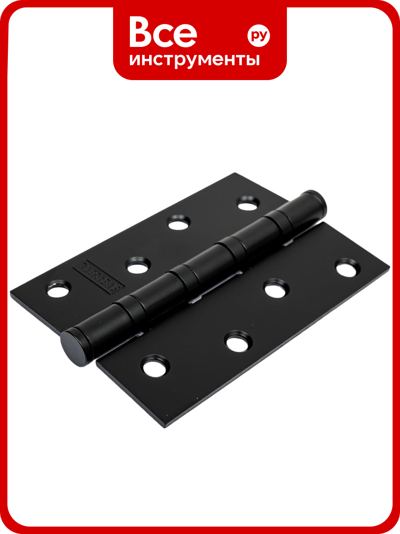 Петля PALIDORE 100х70х2,5 4ВВ BLACK ARSENAL, черный 98761118