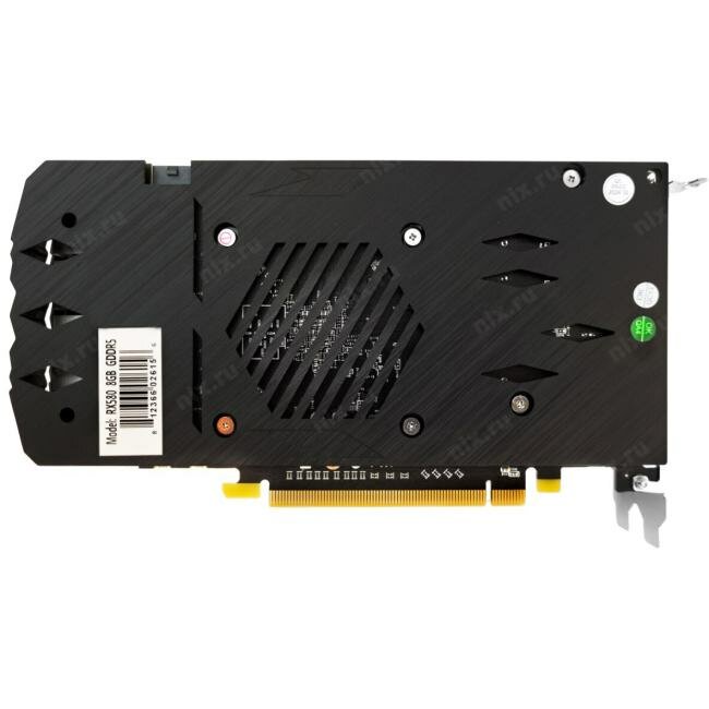 [VGA-STX580-8G-RTL] Видеокарта CBR Radeon RX 580 8G GDDR5, 256BIT, 2048, 1168MHz, Dual fan PCIE 3.0, 150W (HDMI/2xDP)
