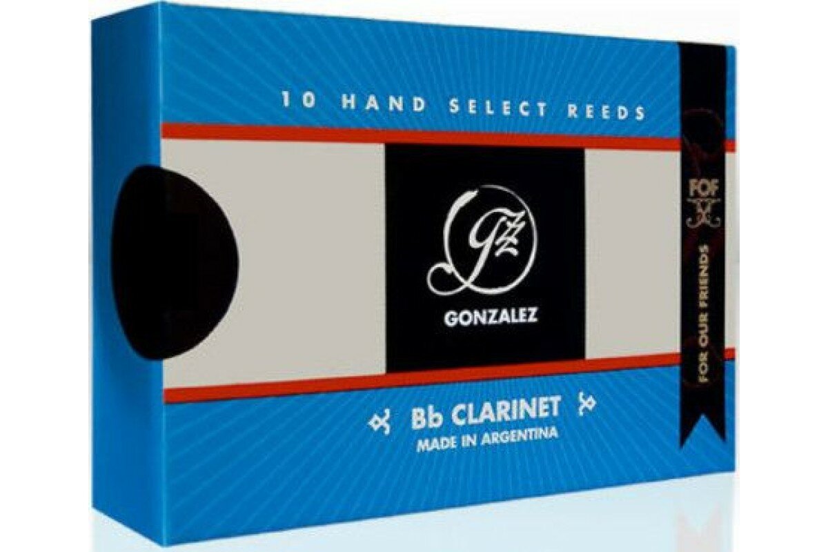 Gonzalez Reeds FOF Bb-Clarinet 4 - 2 трости для кларнета