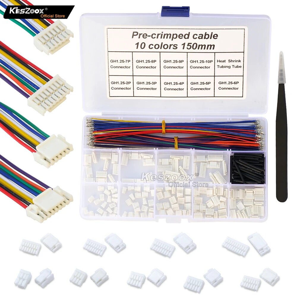 Keszoox GH 1.25mm Connector Kit