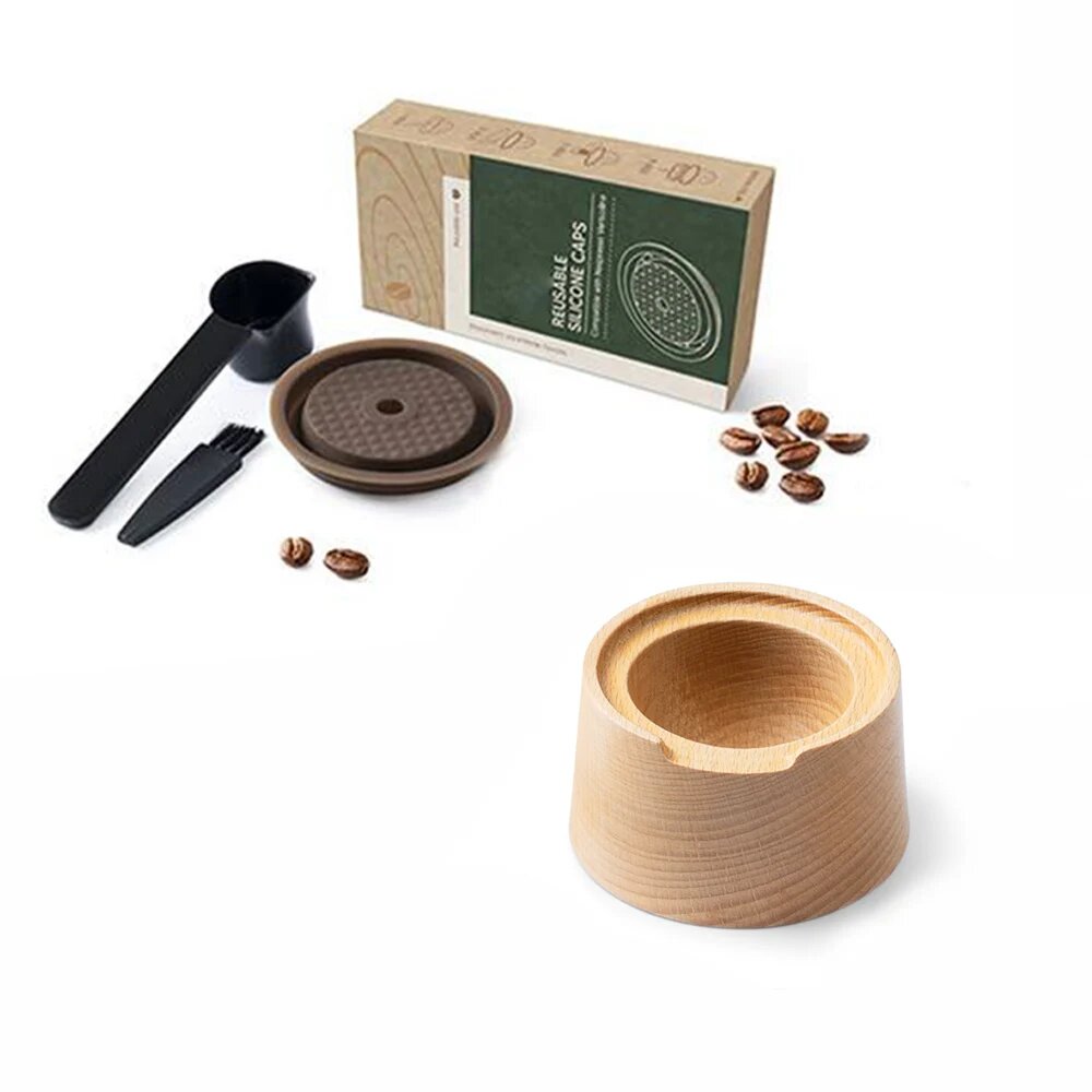 Многоразовая подставка i Cafilas для Nespresso Vertuo, holder-1lid