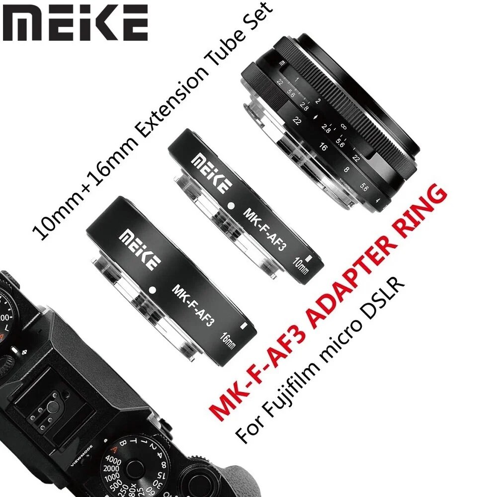 Макрокольцо-адаптер Meike MK-F-AF3 для Fujifilm