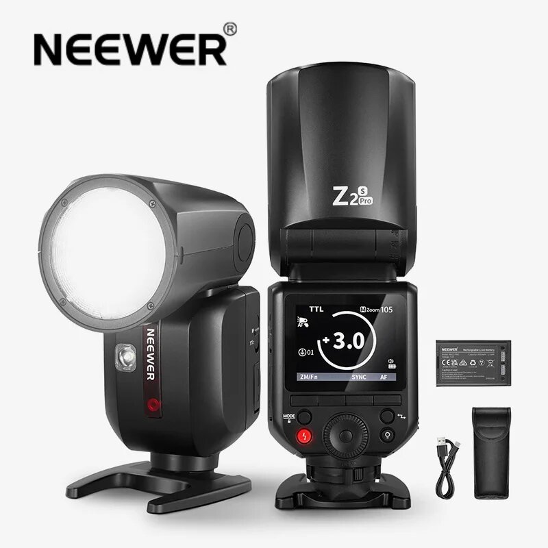 NEEWER Z2 PRO 2.4G TTL круглый свет для Sony/Canon/Nikon For Sony