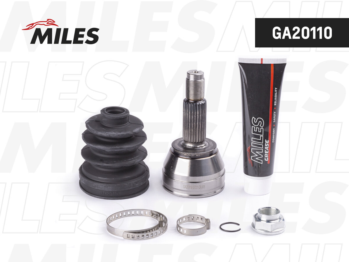 MILES ШРУС наружный FORD FOCUS/FIESTA/FUSION 1.4-2.0 98-04 (SKF VKJA5596) GA20110