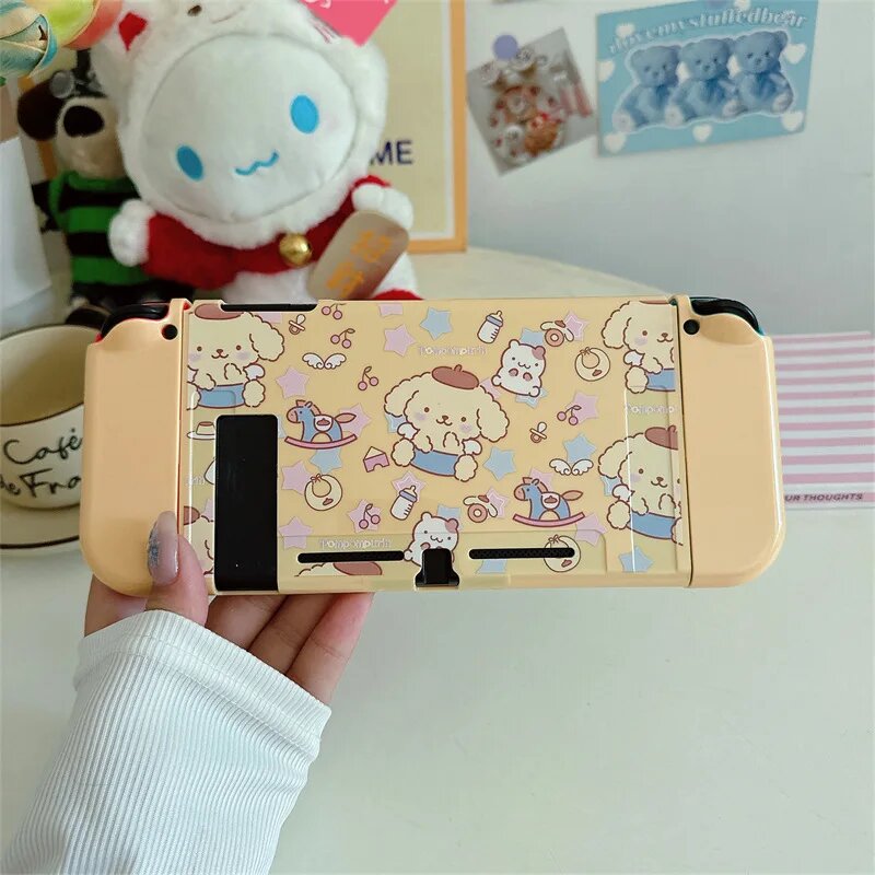 Чехол Pompompurin для контроллера Nintendo Switch NS/OLED For Switch OLED — фото 1