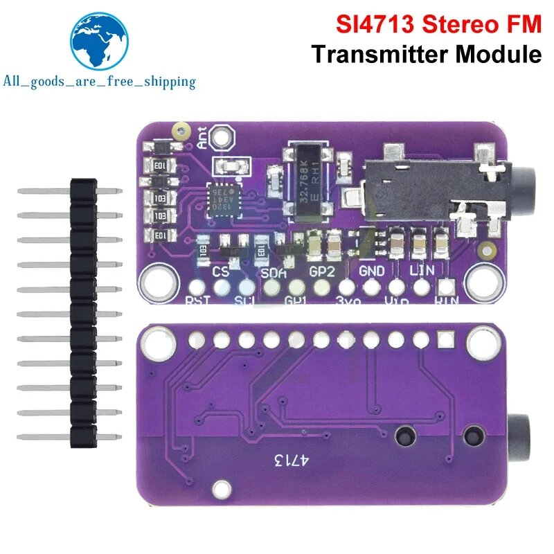 FM-модуль передатчика SI4713 TZT 1PCS