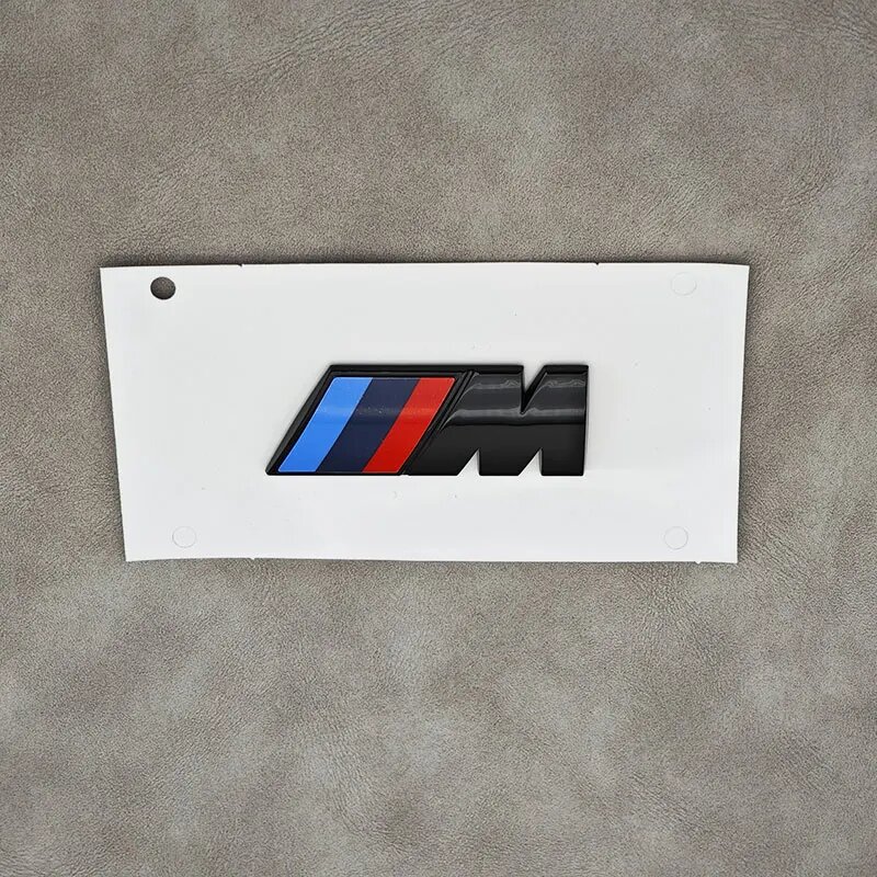 Для BMW M M3 M5 M6 X3 E46 E90 F30 G20 E36 E34 X6 G20 G30: Аксессуары, эмблема на Glossy Black, 9X3CM
