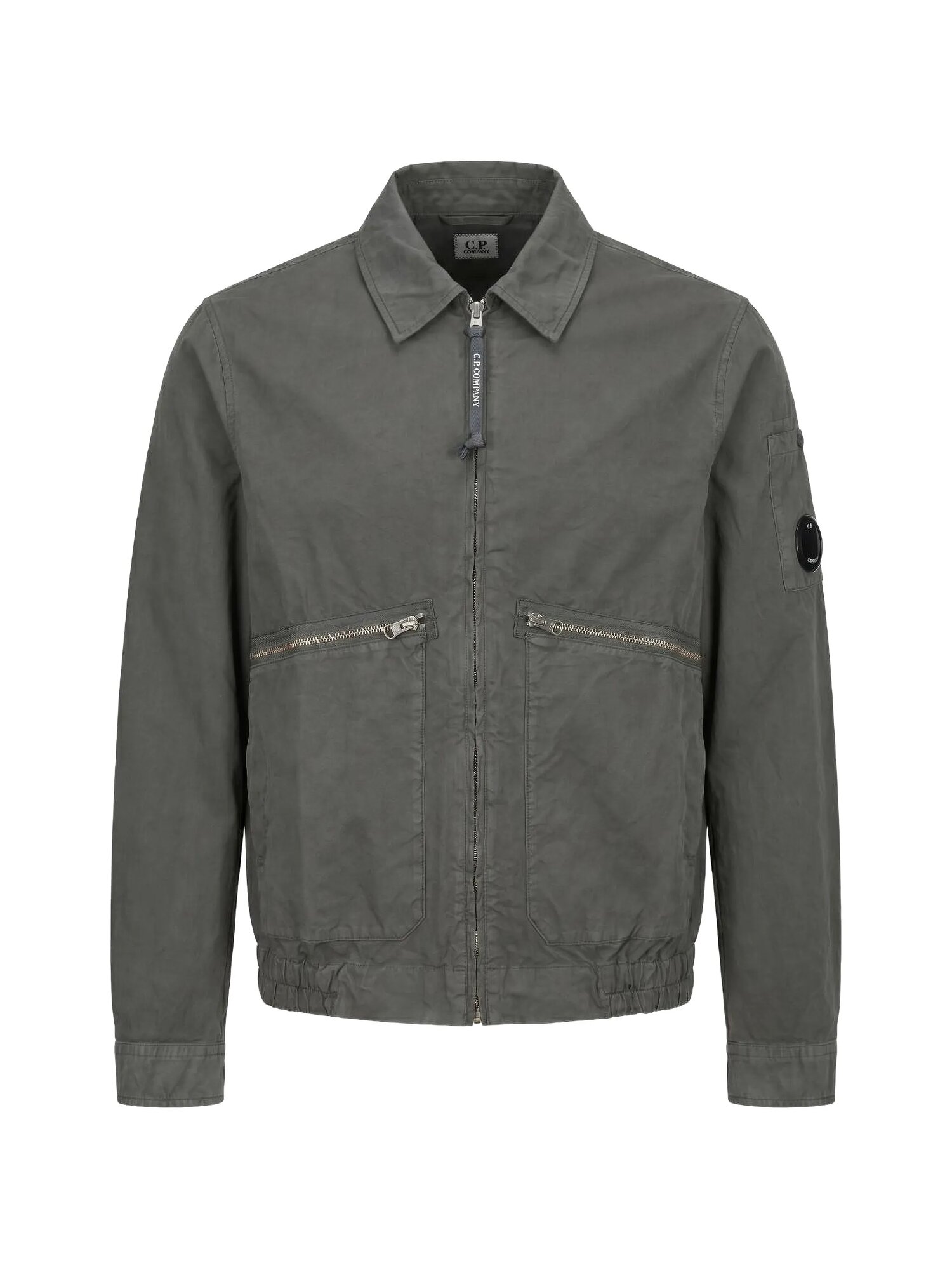 Куртка C.P. COMPANY Zip-up jacket, размер S, grey