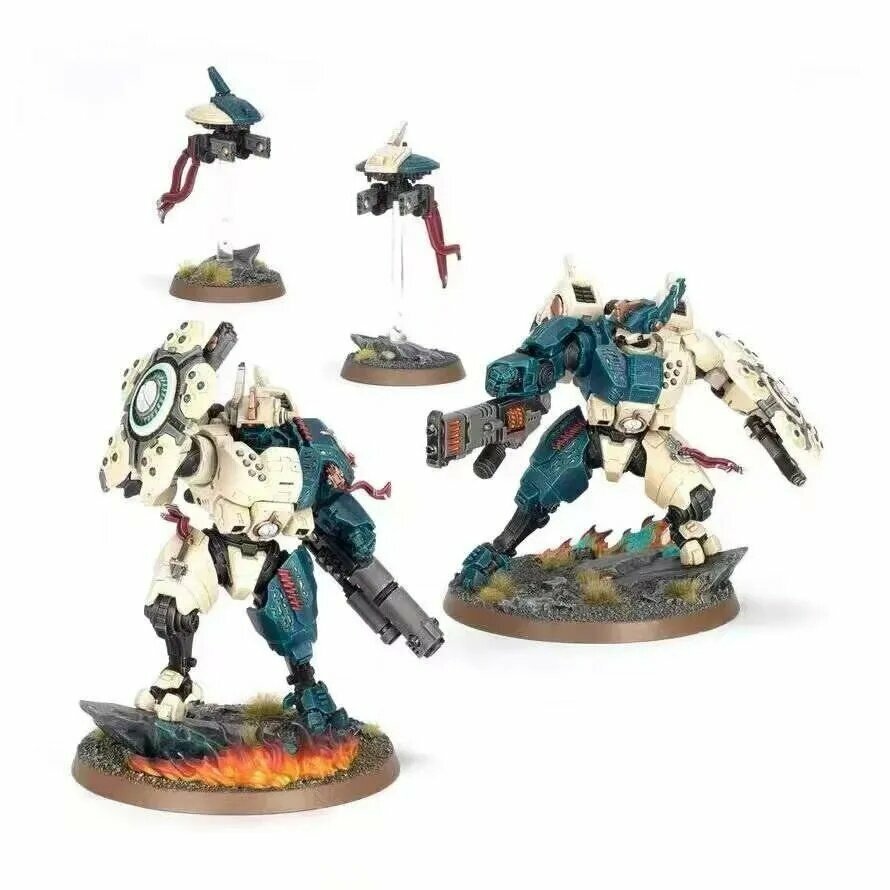The Twin Lance Warhammer 40K Смоляная модель (не собрана, не окрашена)