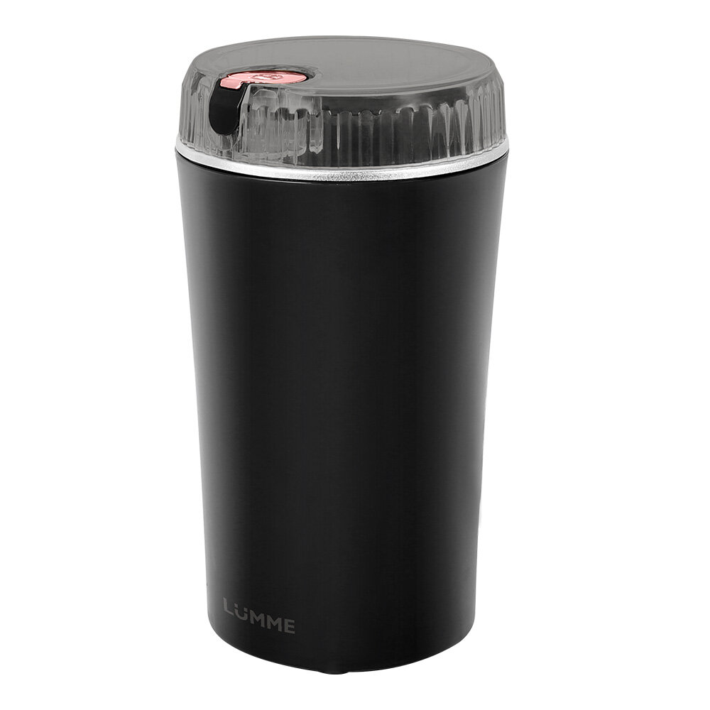 Кофемолка LUMME LU-CG2609A, 500 Вт, нержавеющая сталь, черная, розовая