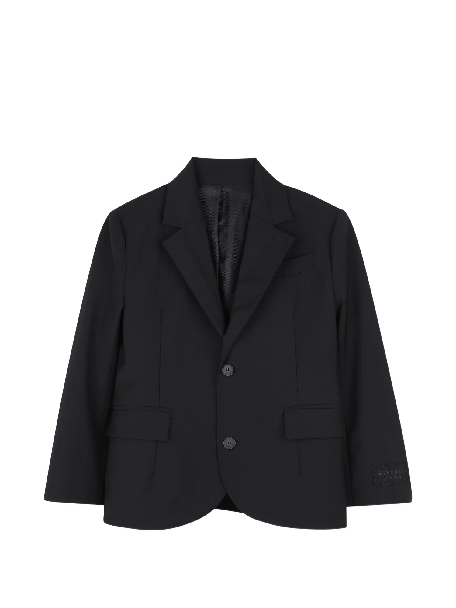 Куртка Logo-patch single-breasted jacket