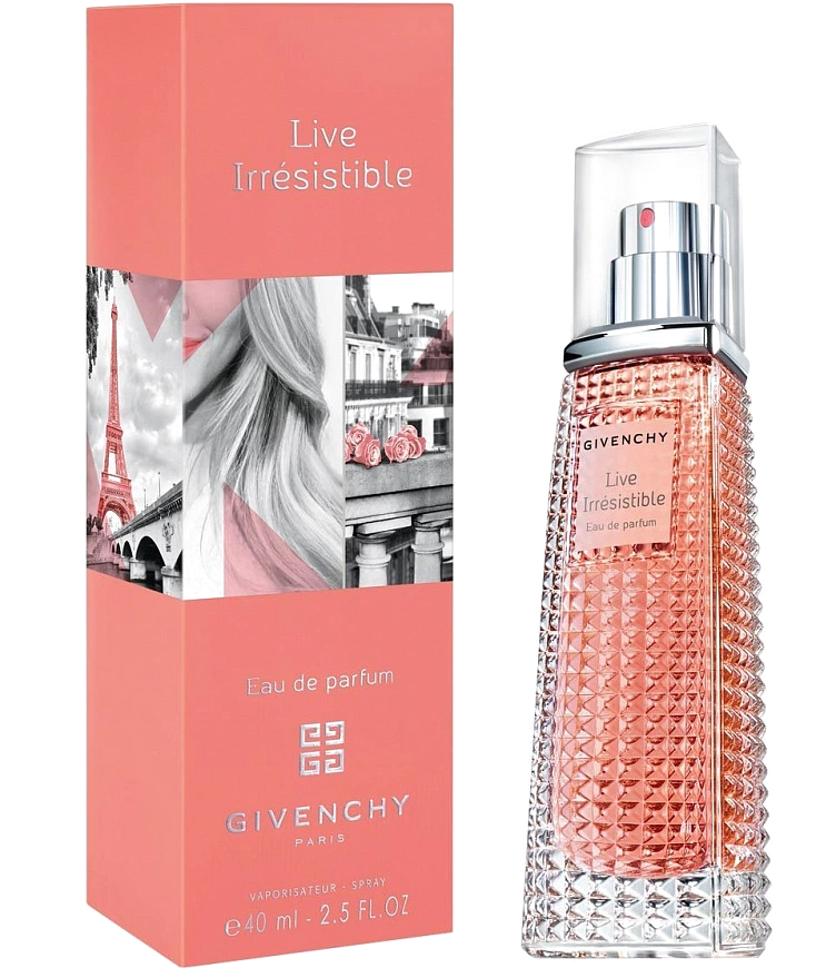 Givenchy Live Irresistible парфюм женщинам 40 мл - Живанши Лайф Иррезистибл Eau De Parfum