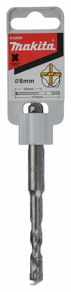 Бур SDS-plus 4Cutter 8x110 Makita B-62608