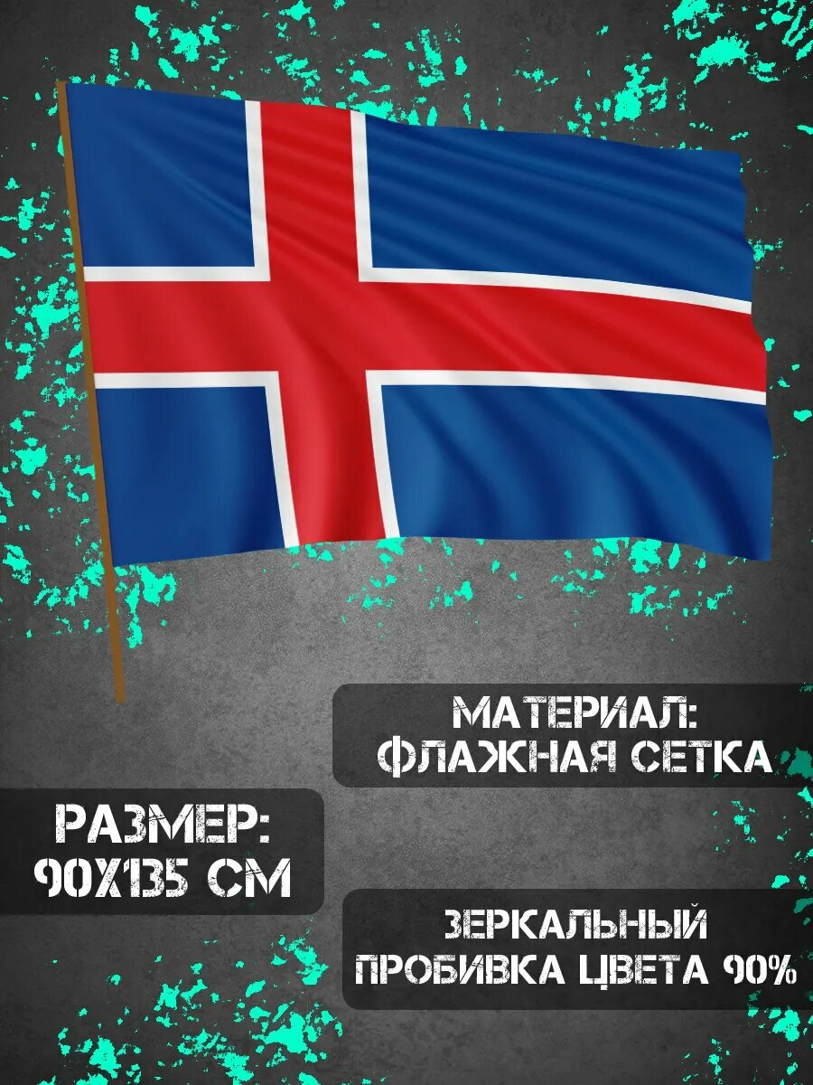 Флаг Исландии