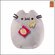Мягкая игрушка кораллового цвета из бархата, размер 23x18 см, для девочек и маль...