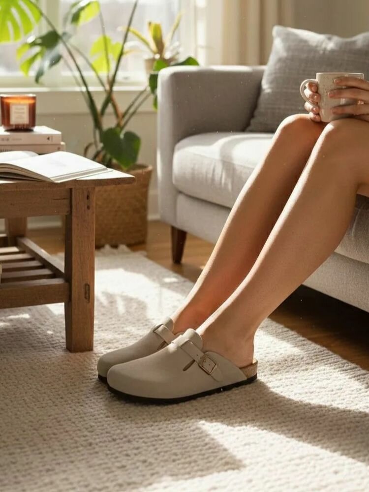 Сабо FOOTWELL, размер 40, бежевый