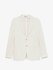 Пиджак Canali Single-breasted blazer, размер 56, бежевый/белый