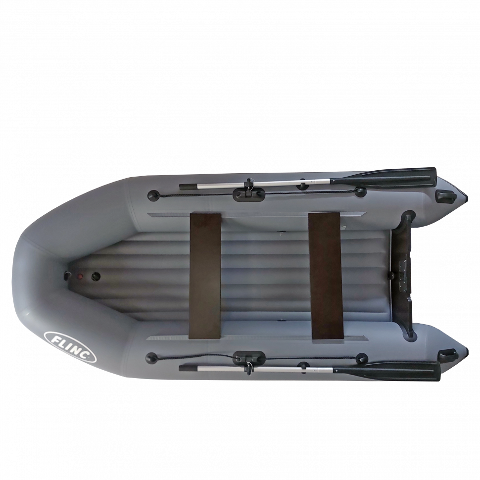 Надувная лодка НДНД FLINC FT300A (серый)