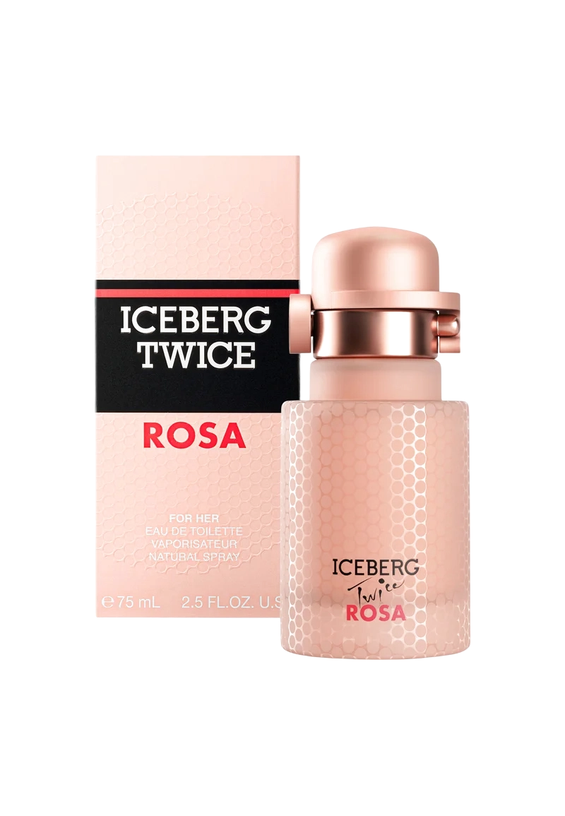 Женская туалетная вода Твайс Роза 75 мл - Iceberg Twice Rosa